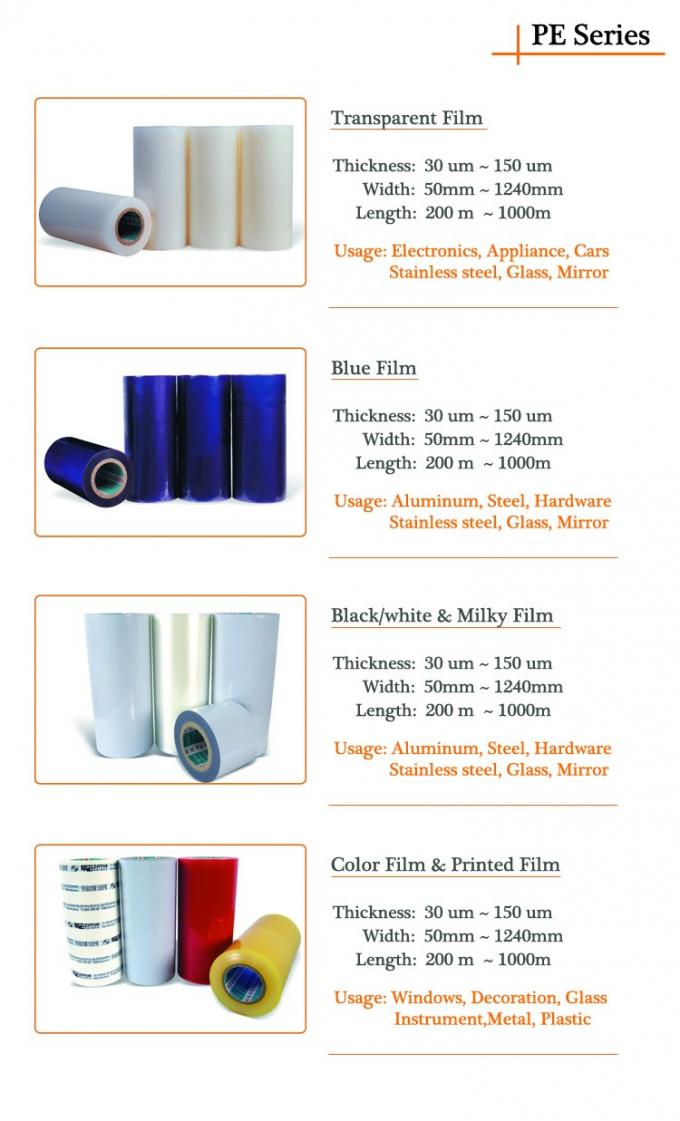 PE Aluminum Panel Sheet Protective Film For Composite Panel Window ...