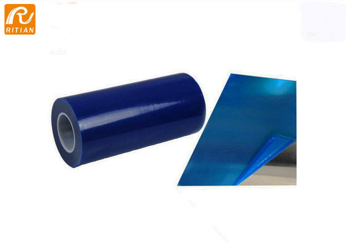 Blue Color Sheet Metal Protective Film 50 Micron Thickness With ...